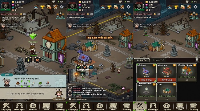 Evil Hunter Tycoon - Trải nghiệm công việc thú vị của một thị trưởng