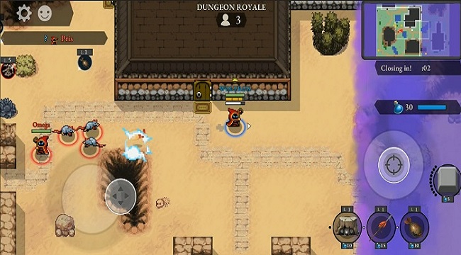 Last Mage Standing - Game Battle Royale io có yếu tố MOBA và thủ tháp