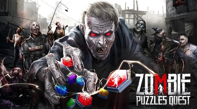 Zombie Puzzles Quest - Giải quyết các puzzle để tiêu diệt zombie