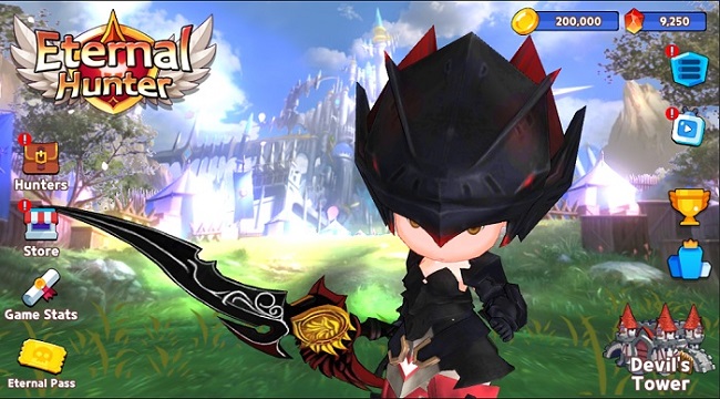 Khai phá bí cảnh và săn lùng quái vật trong game nhập vai Eternal Hunter