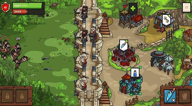 Towerwall - Game phòng thủ tháp với phong cách đồ họa độc đáo