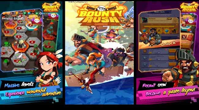 Bounty Rush : Caribbean - Trở thành bất cứ ai trong thế giới cướp biển