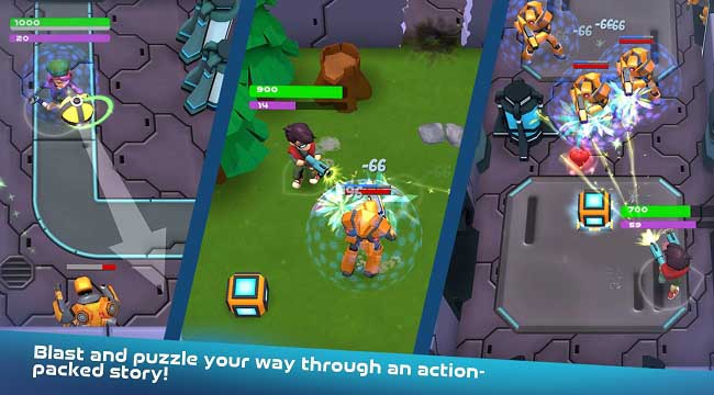 Turbo Shot - Game mobile phiêu lưu bắn súng giải đố đầy màu sắc