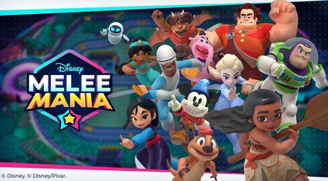 Disney Melee Mania - Game 3 vs 3 với dàn nhân vật quen thuộc từ Disney