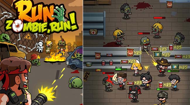 Run!Zombie Run! - Game giải trí nhẹ nhàng với bầy zombie đông đảo