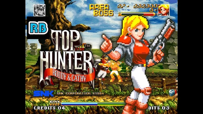 Top Hunter Roddy and Cathy - game đi cảnh 2D của ACE NeoGeo