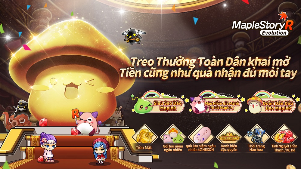 MapleStory R: Evolution chính thức ra mắt ở Việt Nam với nhiều ưu đãi
