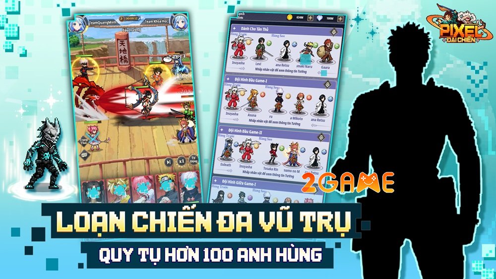 Pixel Đại Chiến - Làn sóng pixel Anime sắp "càn quét" màn hình của bạn!