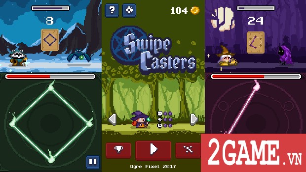 Swipe Casters - Game mobile nhập vai mới nhất 2017