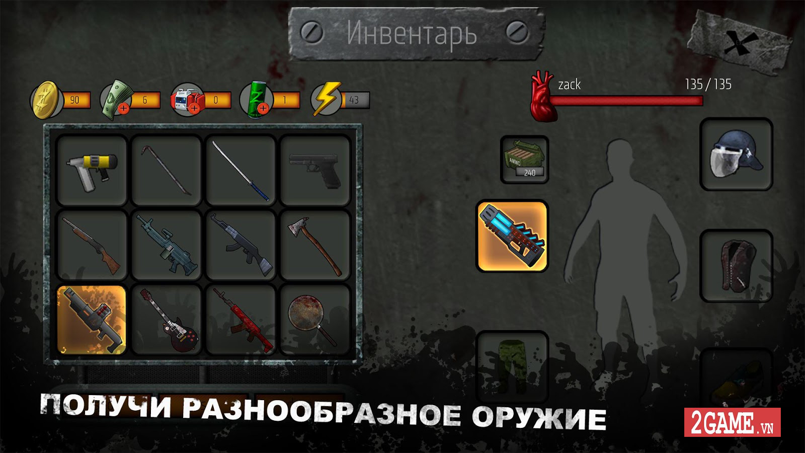 Zack: Zombie attack shooter - Game bắn súng kết hợp sinh tồn thú vị và ...