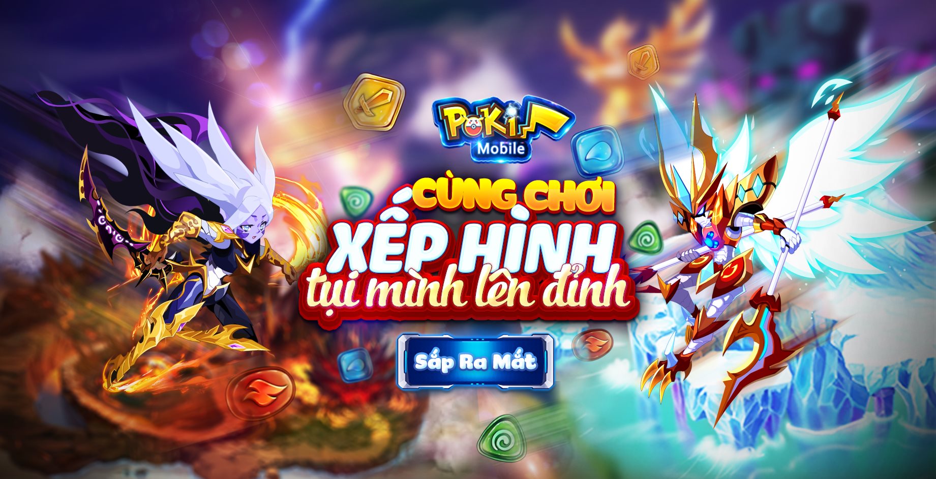 Poki Mobile - Game xếp ngọc đấu PET độc nhất của CMN Online