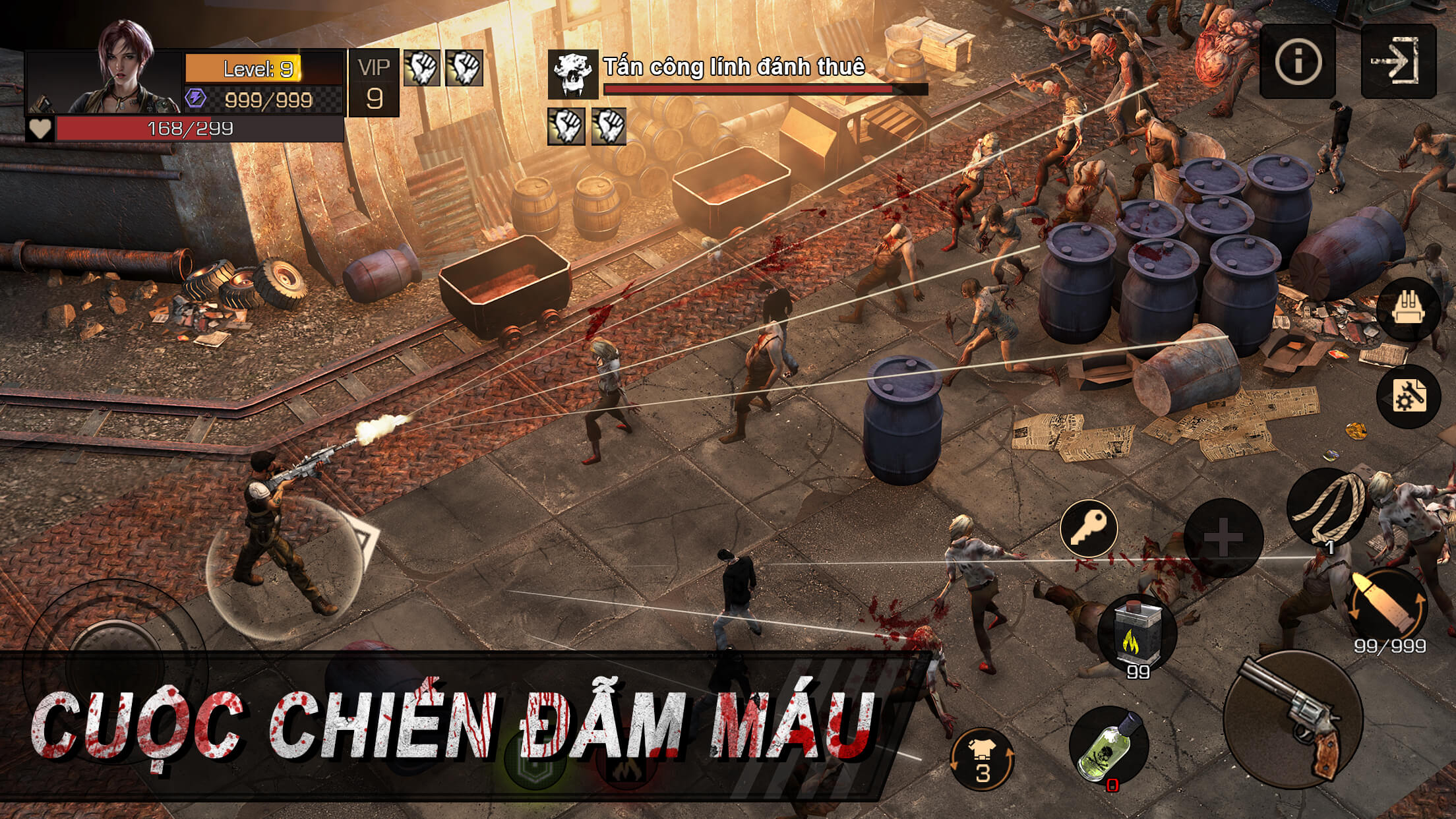 Modern Dead Mobile mang đến cảm giác nhập vai kết thúc mở vô cùng sáng tạo